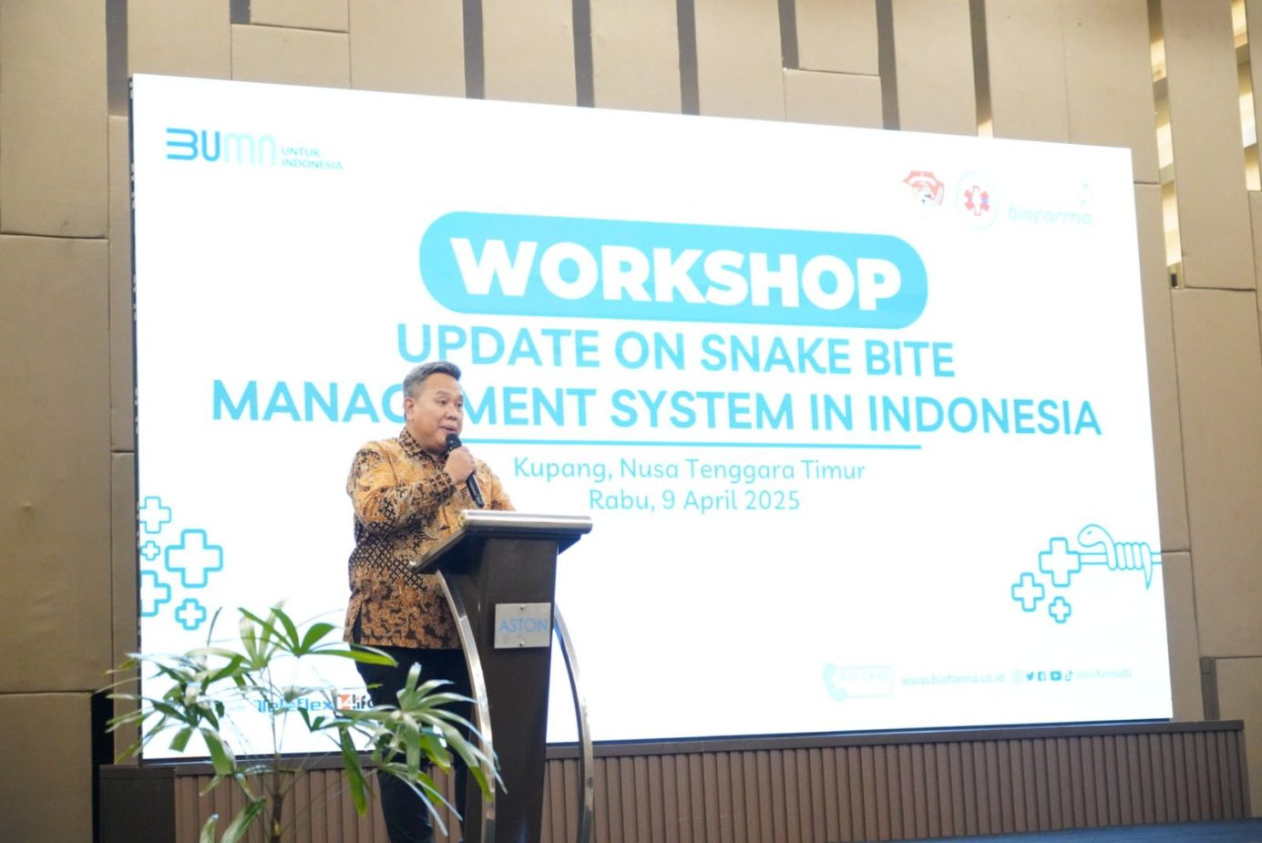Anti Bisa Ular pada Workshop Snakebite Management di Kupang